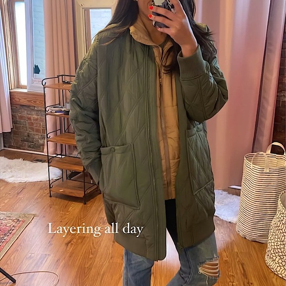 CALIA by Carrie Underwood | Jackets & Coats | Calia Womens Long Quilted ...